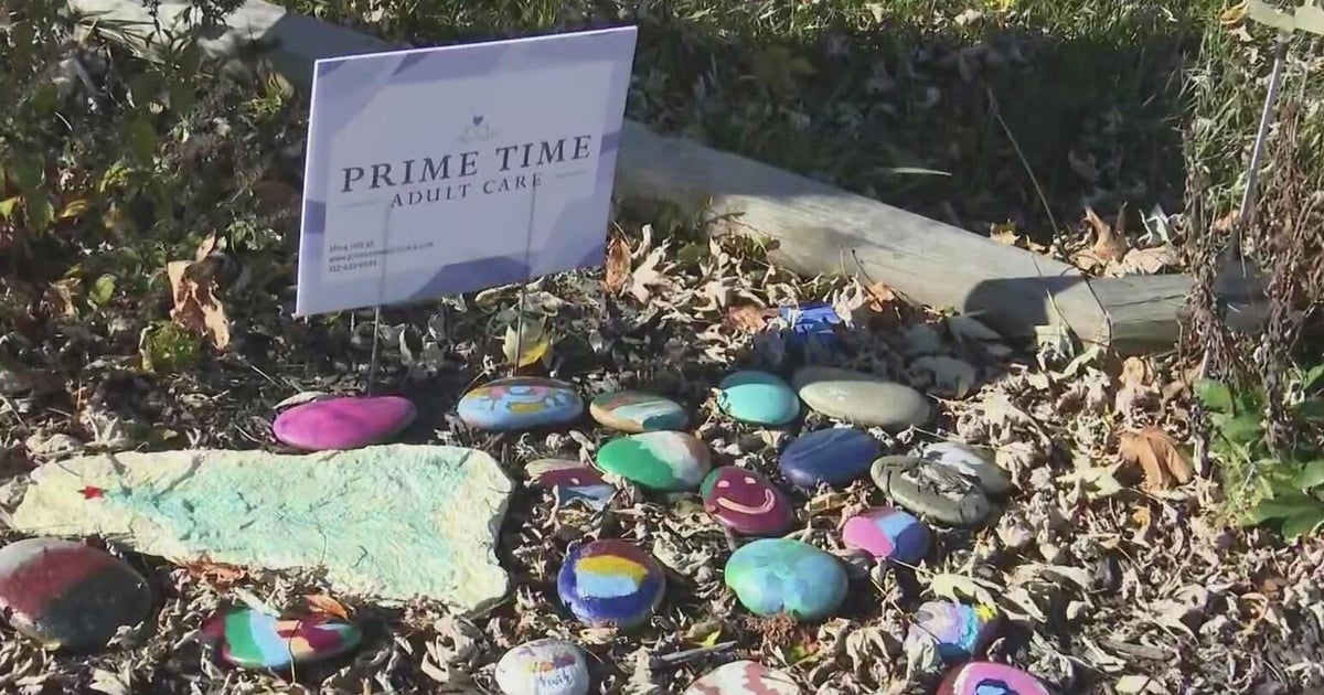 Stone painted with swastikas found inside Bethel Park rock garden - CBS ...