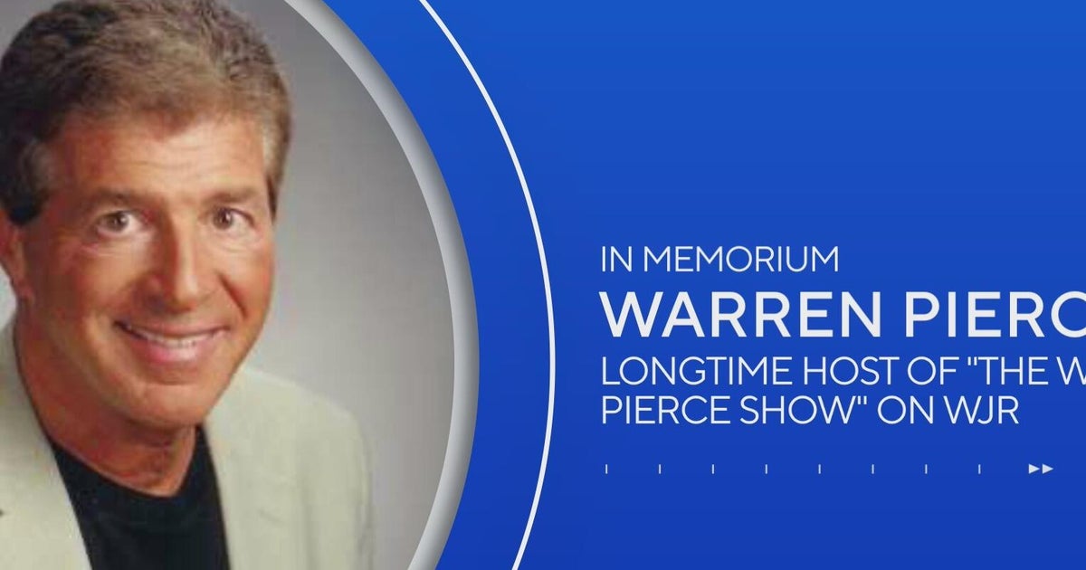Longtime Detroit radio host Warren Pierce dies - CBS Detroit