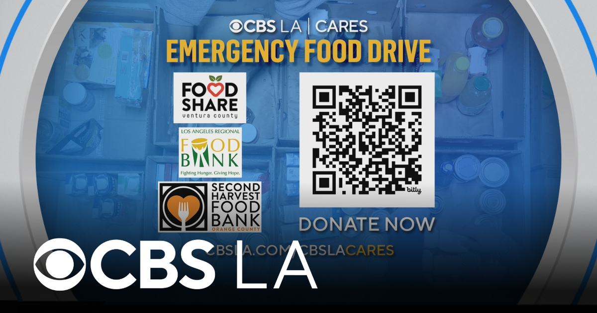 CBS LA Cares hosts emergency food drive in the City of Industry - CBS ...
