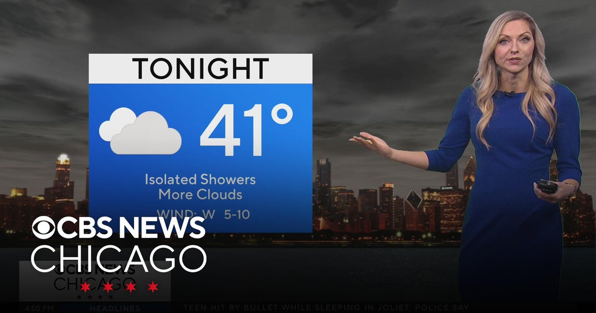 Chicago weather: Increasing clouds, isolated showers - CBS Chicago