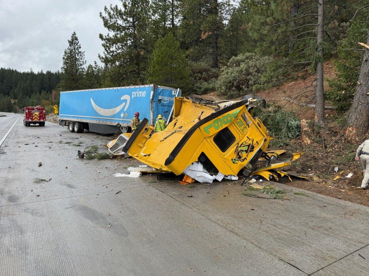 Spilled oil on Interstate 80 near Alta leads to big rig crash that ...