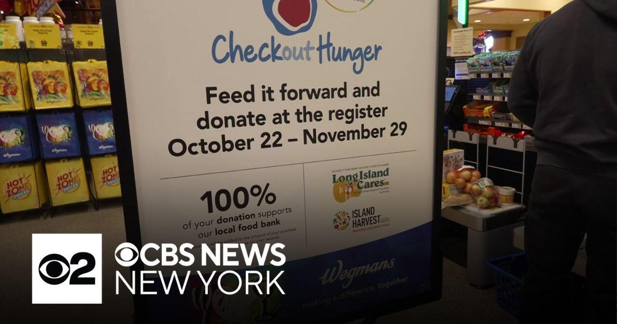 Wegmans' Check Out Hunger campaign takes on food insecurity - CBS New York