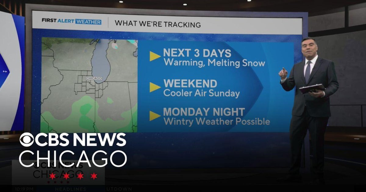 Chicago weather: warm trend through the end of the week - CBS Chicago