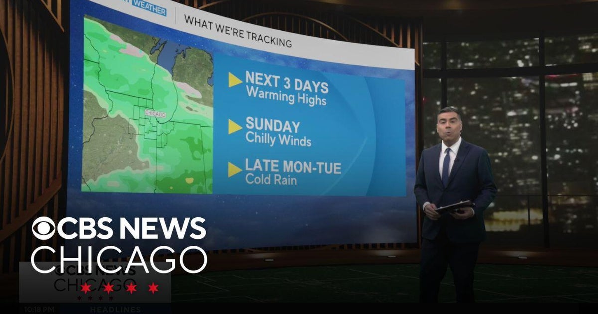 Chicago weather: warmup continues through the weekend - CBS Chicago