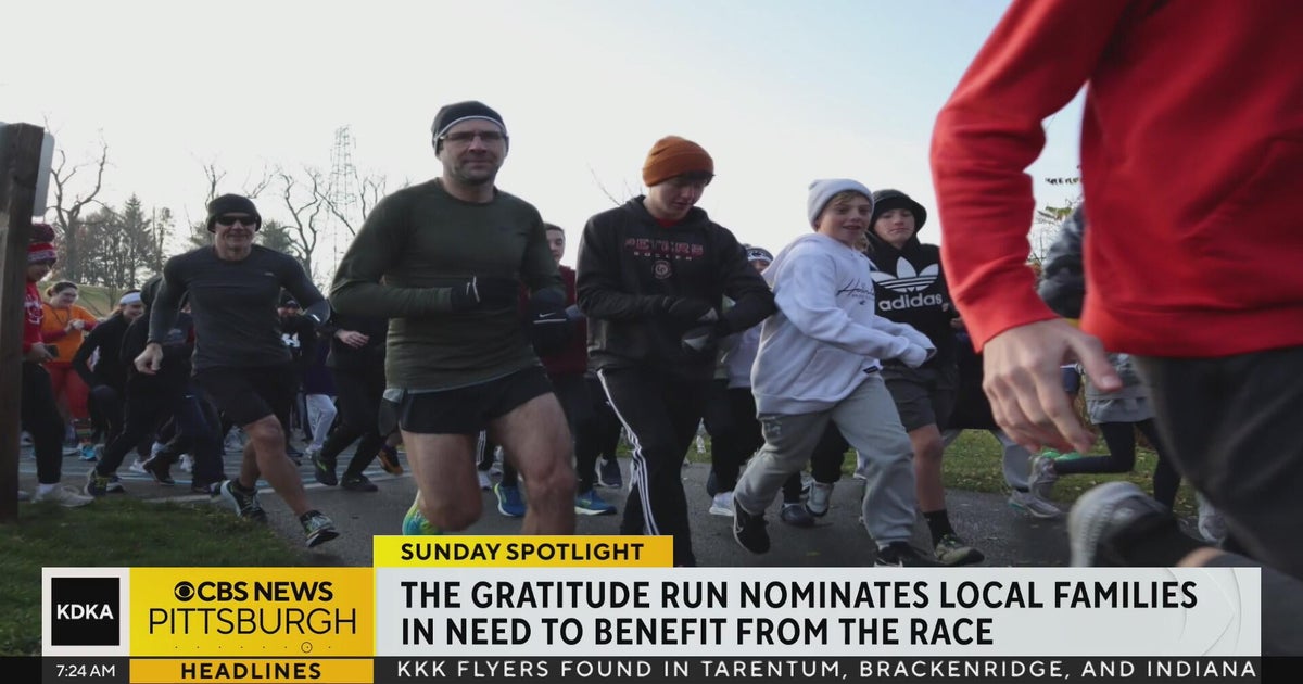 KD Sunday Spotlight: The Gratitude Run - CBS Pittsburgh