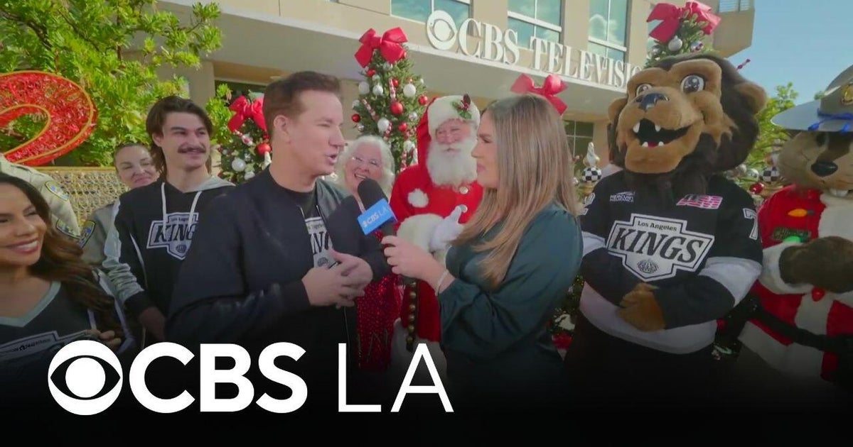 Jaime Maggio is joined by LA Kings ice crew | CHiPs For Kids - CBS Los ...