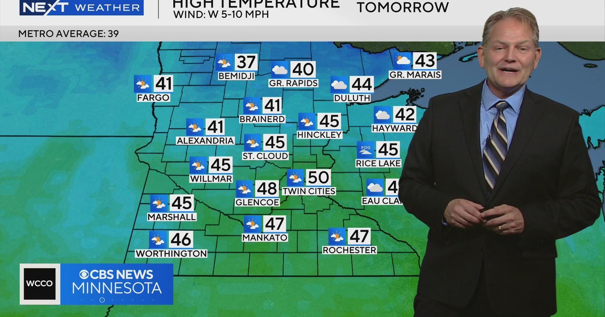 NEXT Weather: 10 p.m. weather report for Wed. Nov. 19, 2025 - CBS Minnesota