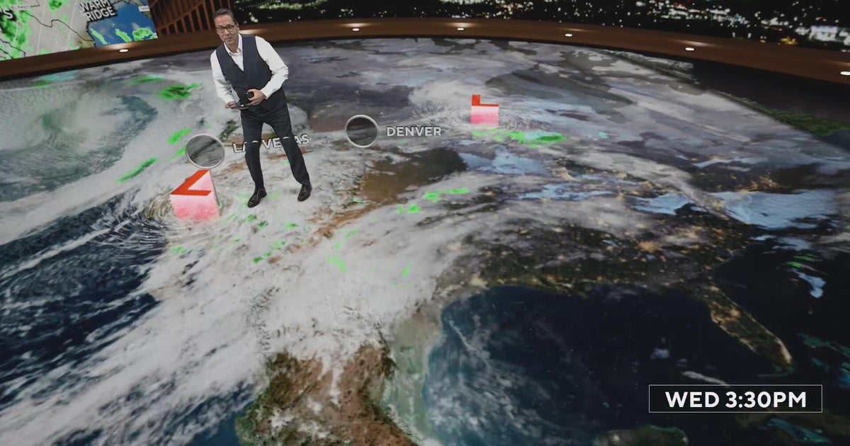 Moisture maker set to finally arrive Thursday - CBS Colorado