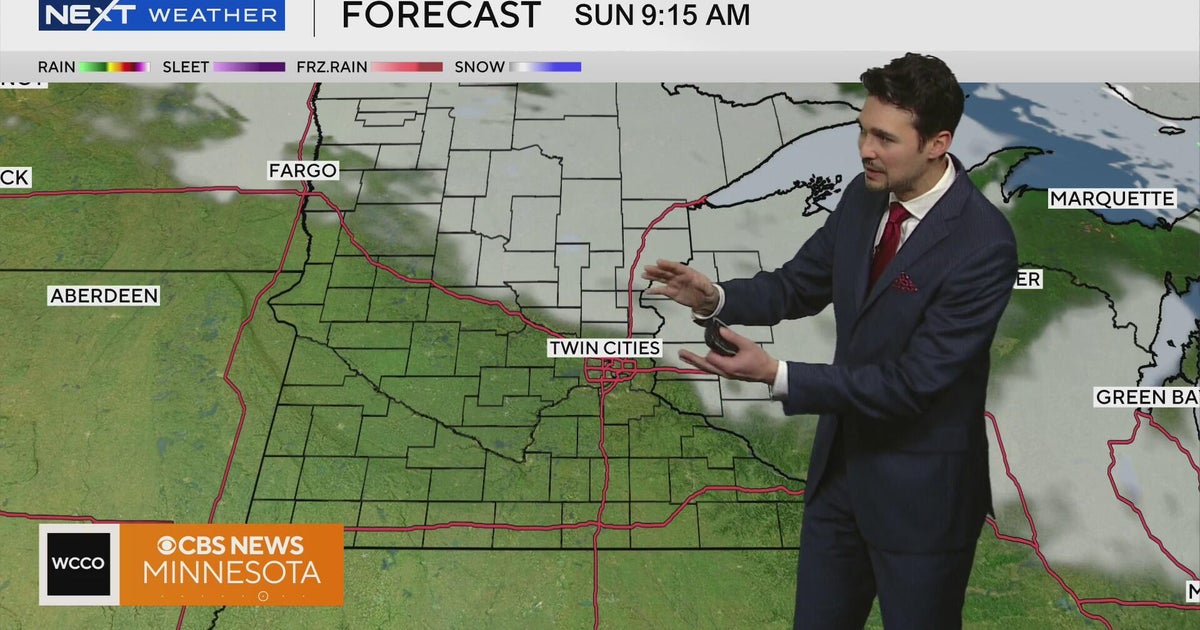 9 a.m. Minnesota forecast from Nov. 21, 2025 | NEXT Weather - CBS Minnesota