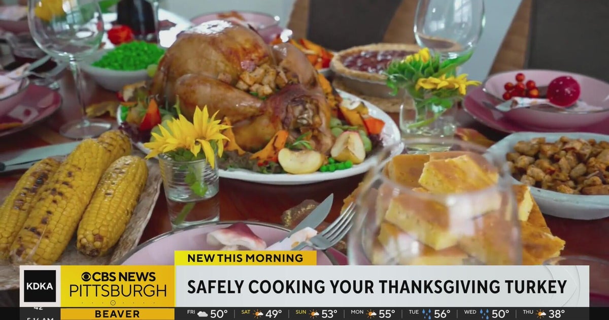 Thanksgiving safety tips for first-time cooks - CBS Pittsburgh