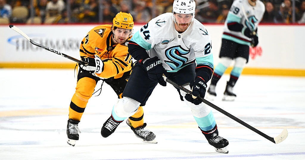 Montour's OT winner carries Seattle past Pittsburgh, 3-2 - CBS Pittsburgh
