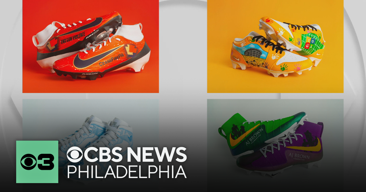 Eagles players wearing cleats inspired by causes important to them ...