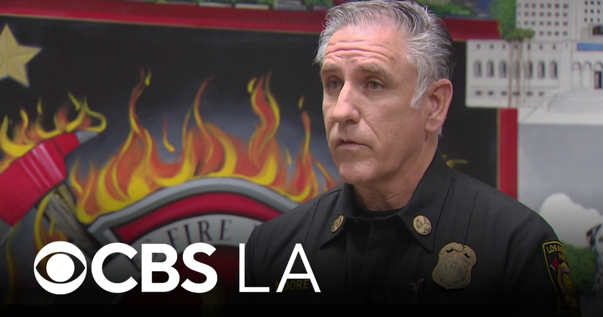 New LAFD Chief Jaime Moore discusses emergency alerts for cargo ship ...