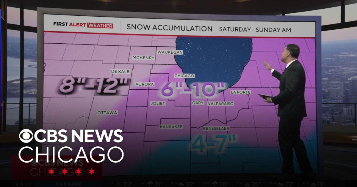 Chicago weather: Winter storm on the way with heavy snow - CBS Chicago