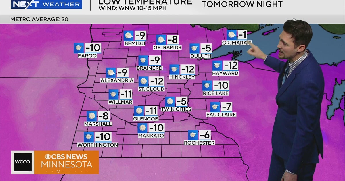 9 a.m. Minnesota forecast from Dec. 2, 2025 | NEXT Weather - CBS Minnesota
