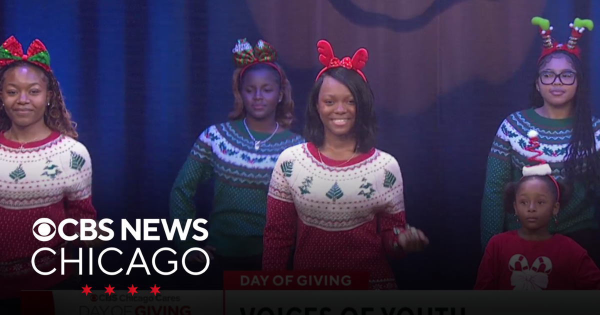 Voices of Youth join CBS News Chicago's Day of Giving - CBS Chicago