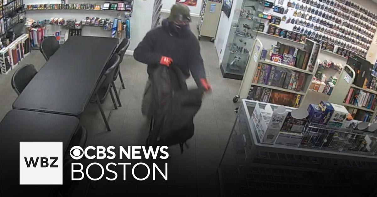 Thief targets Cape Cod trading card stores - CBS Boston