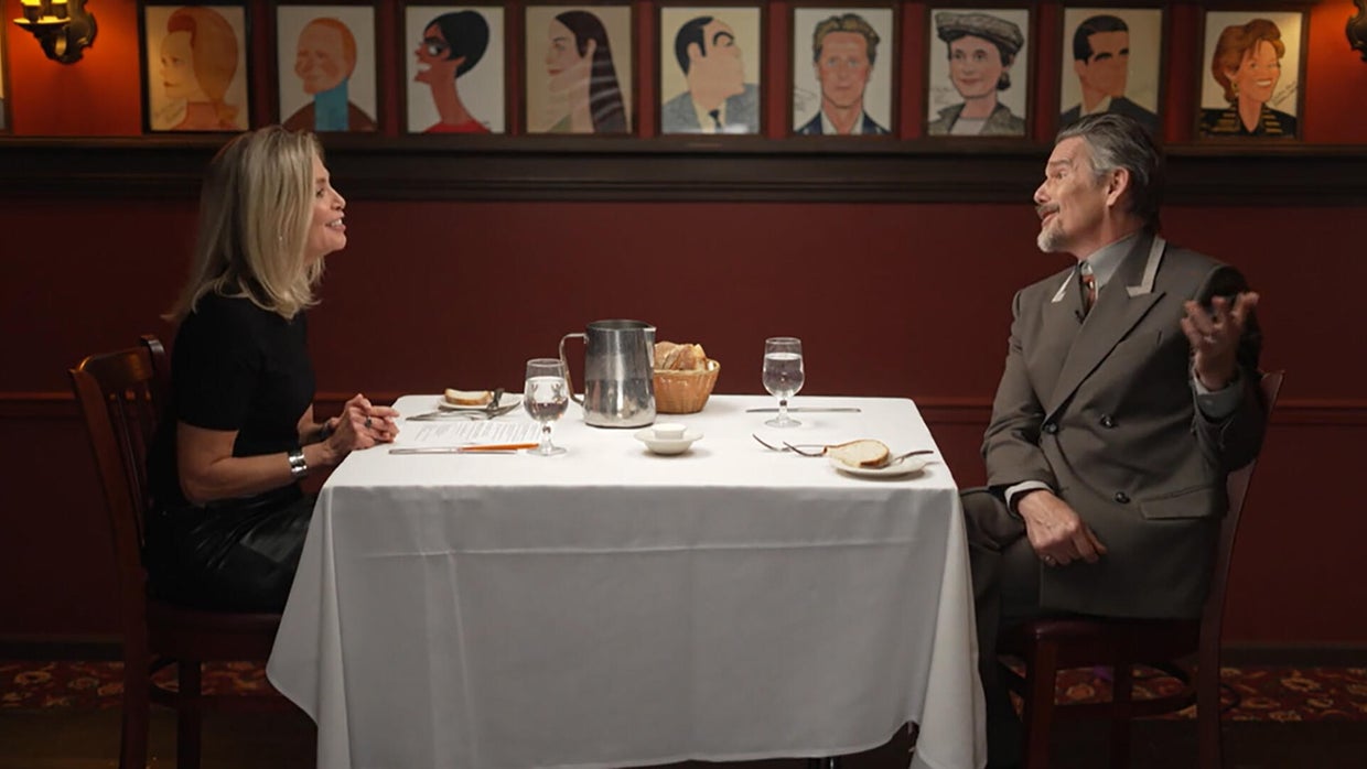 Ethan Hawke on "Blue Moon," and taking nothing for granted - CBS News