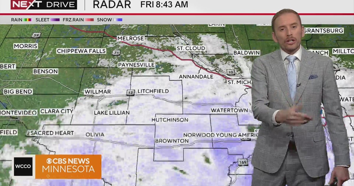 10 a.m. Minnesota forecast from Dec. 5, 2025 | NEXT Weather - CBS Minnesota