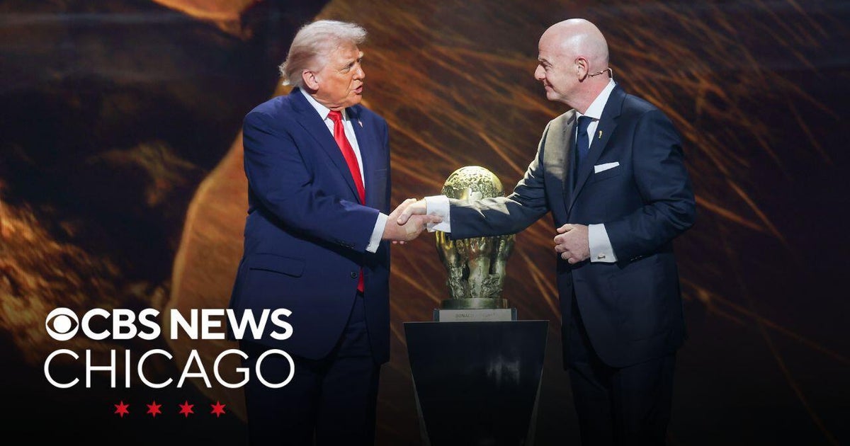 FIFA awards peace prize to President Trump - CBS Chicago