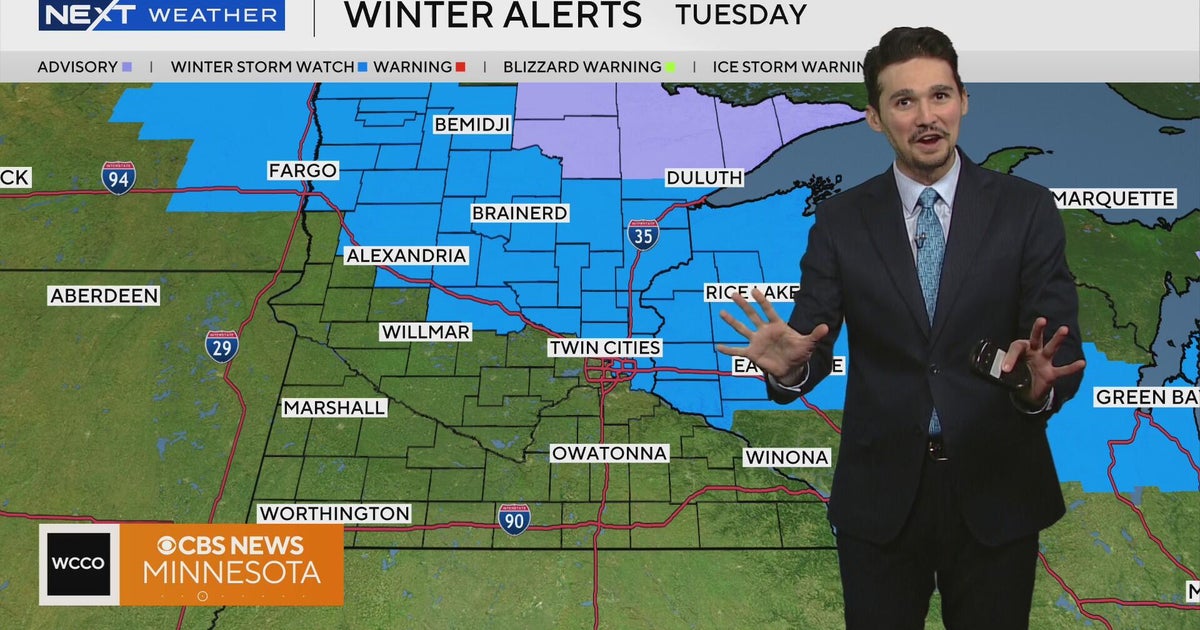 9 a.m. Minnesota forecast from Dec. 8, 2025 | NEXT Weather - CBS Minnesota