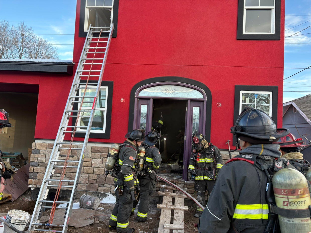 Denver firefighter rescued after falling through the floor during house ...