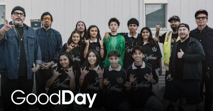 Grammy award-winning band 'Deftones' is sponsoring a local soccer team ...