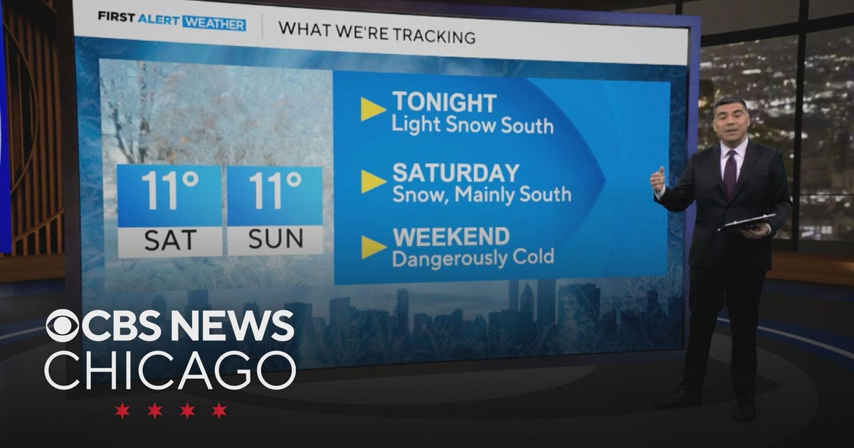 Chicago weather: Light snow to the south - CBS Chicago