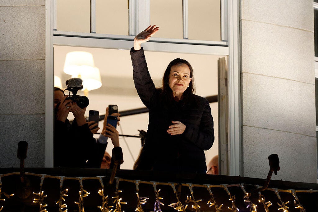 Nobel laureate María Corina Machado makes public appearance in Norway ...