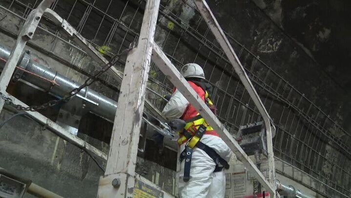 Amtrak has made real progress in East River Tunnel rehabilitation. Here ...