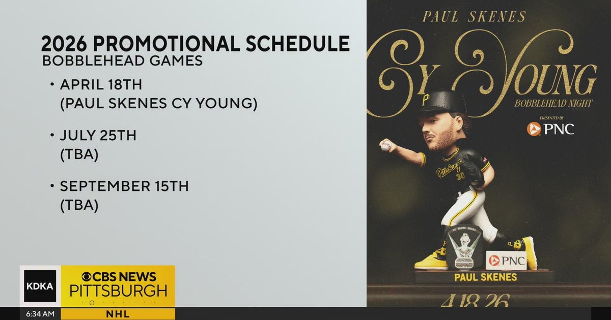 Pirates unveil 2026 promotional schedule - CBS Pittsburgh