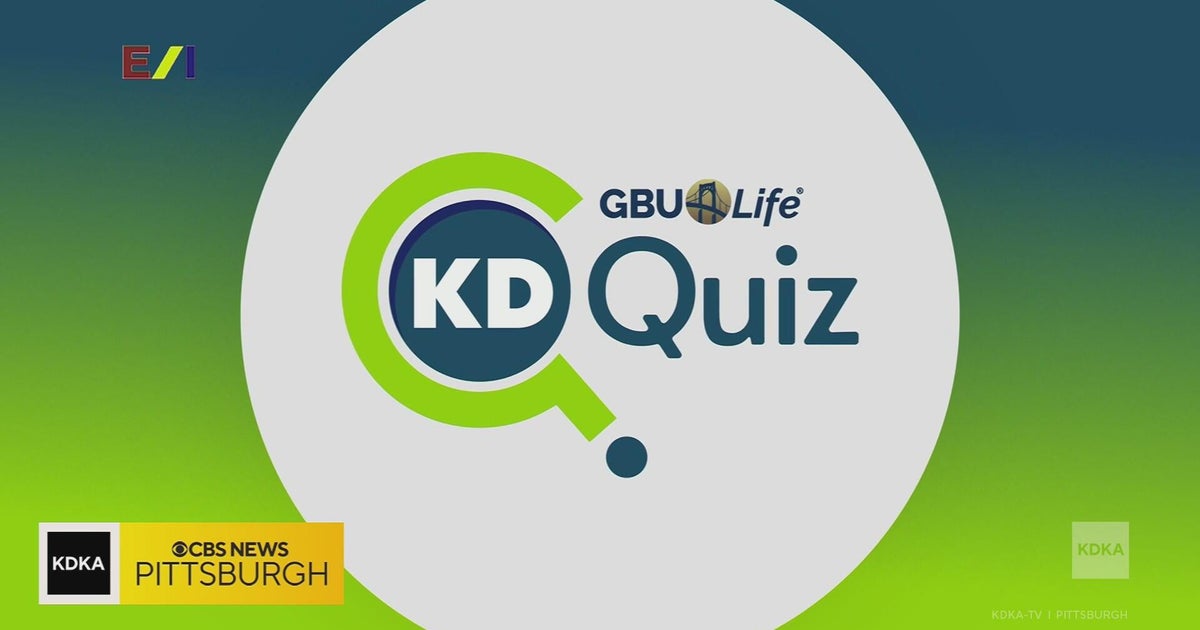 Kd Quiz Part 1 12 13 Cbs Pittsburgh