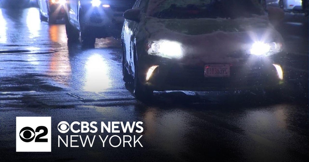 Black ice warning for commuters after weekend snowstorm - CBS New York