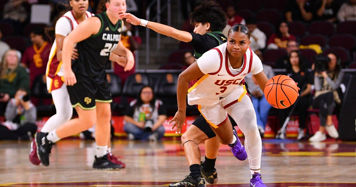 Jones' career-high 28 powers No. 19 USC women over Cal Poly 86-39 - CBS ...