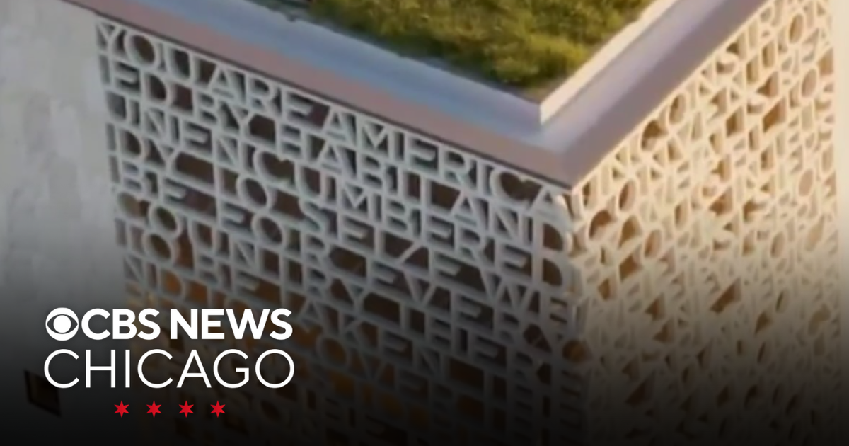 First giant letters from "You Are America" speech being installed at ...