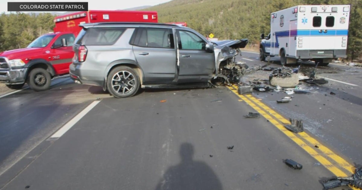 Highway 285 reopens after crash; Four children, one adult taken to ...