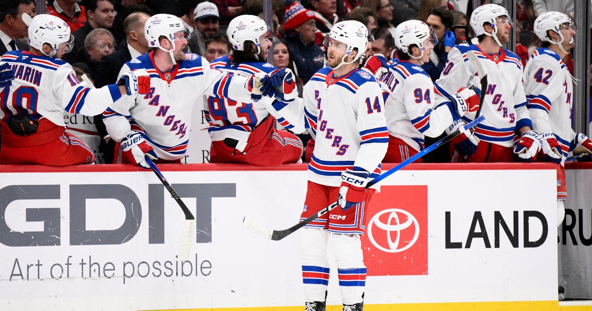 Rangers score 5 goals in 3rd period, beat Capitals for another road win ...