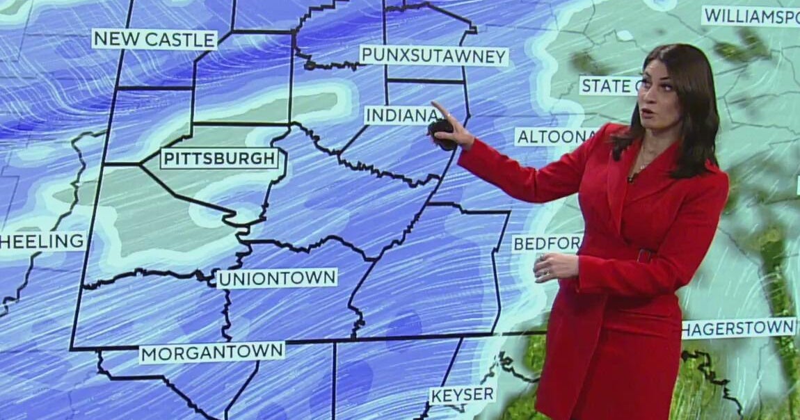 KDKA-TV Afternoon Forecast (12/31) - CBS Pittsburgh