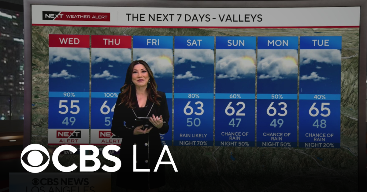 Amber Lee's 5 a.m. forecast | NEXT Weather - CBS Los Angeles