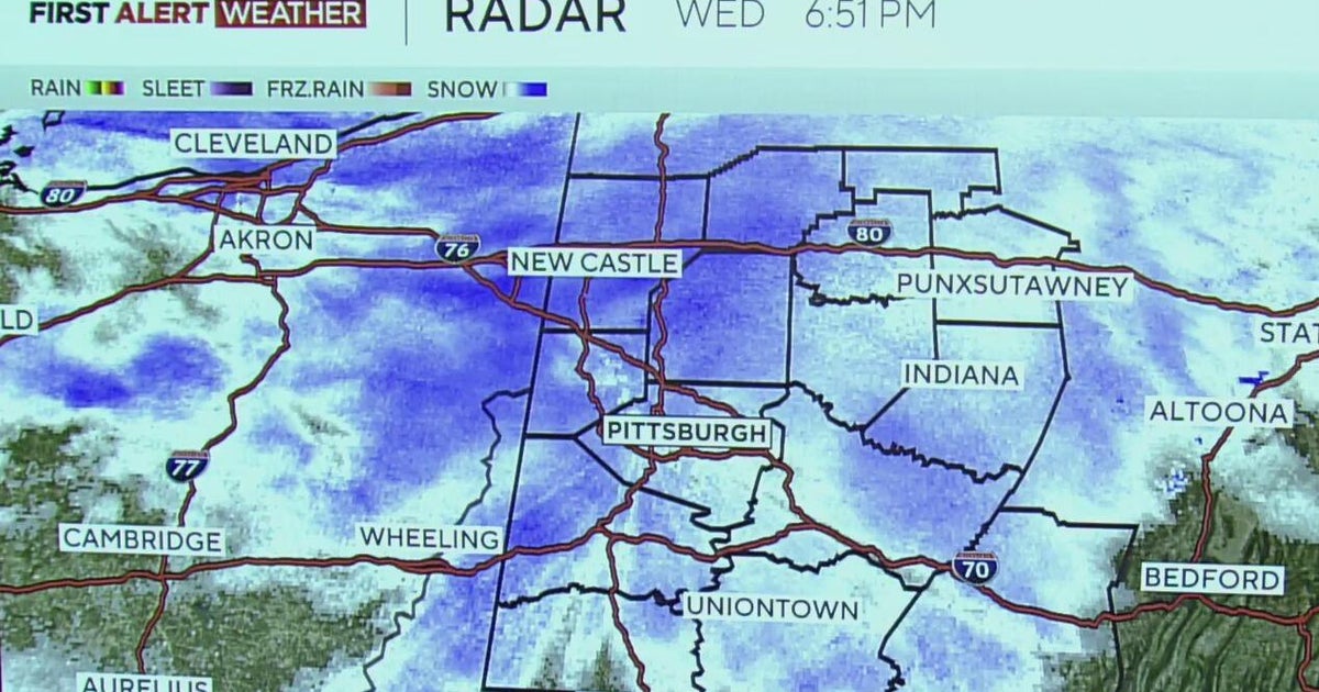 KDKA-TV Evening Forecast (12/31) - CBS Pittsburgh