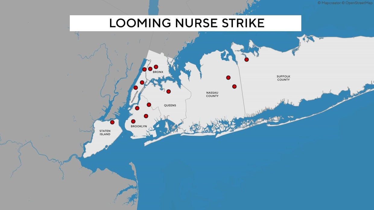 New York State Nurses Association issues strike notice to 12 NYC ...