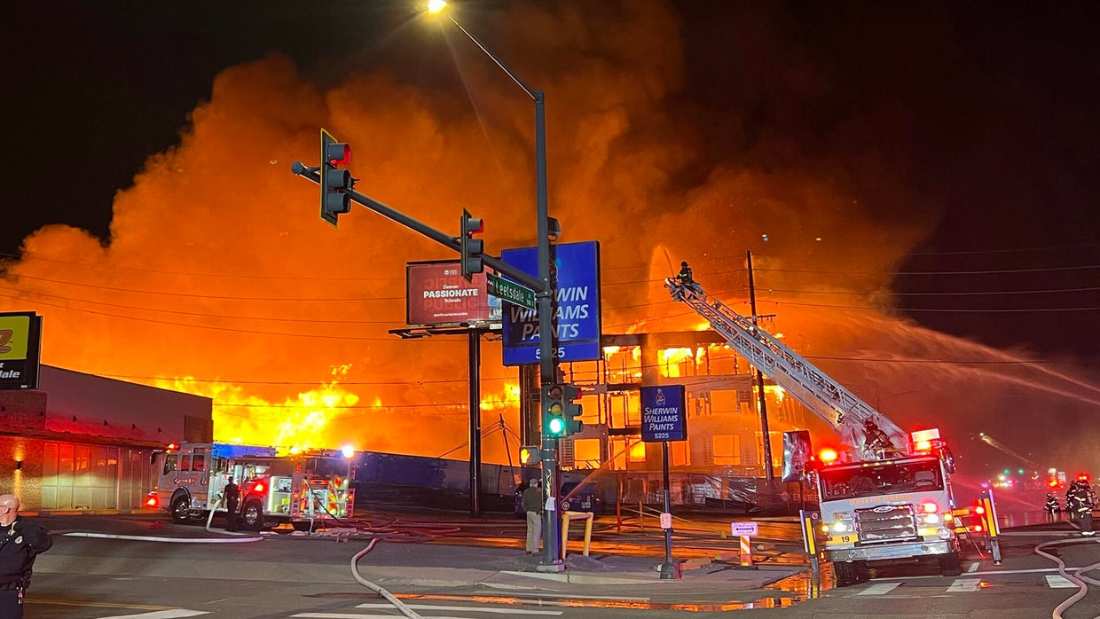 Denver fire at building under construction