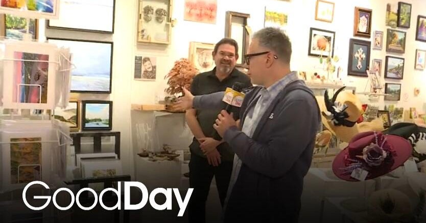 Cody is checking out the Artists' Collaborative Gallery | Cody's ...