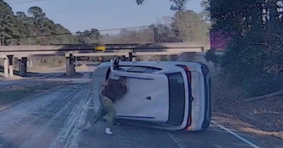 Texas chase ends in rollover; new video shows fiery response to ...