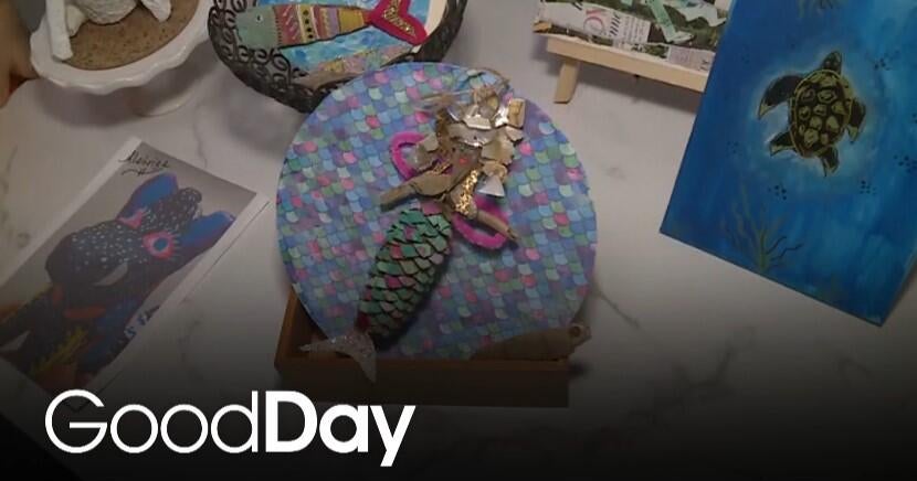 Molly is getting creative at Arty Marty Studio! - Good Day Sacramento