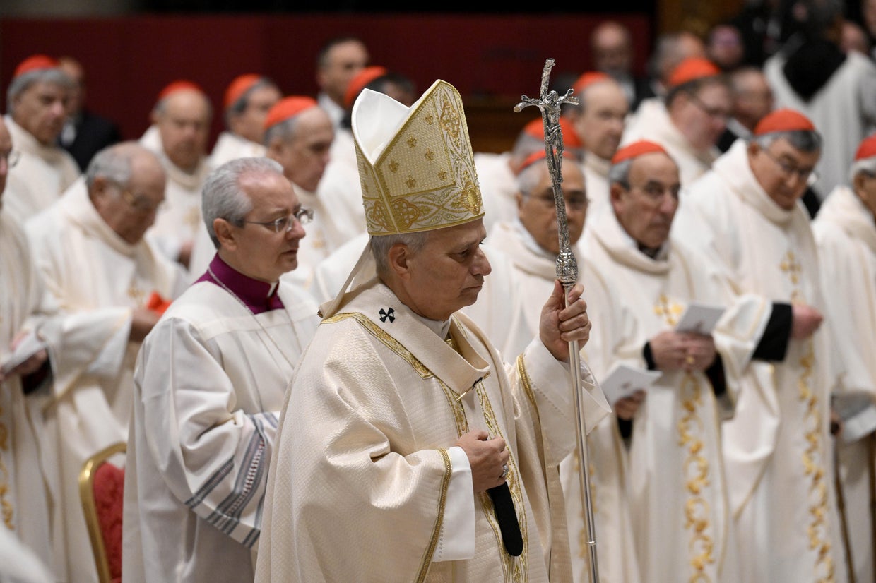 Pope Leo asks cardinals to help him "point the way for our path ahead ...
