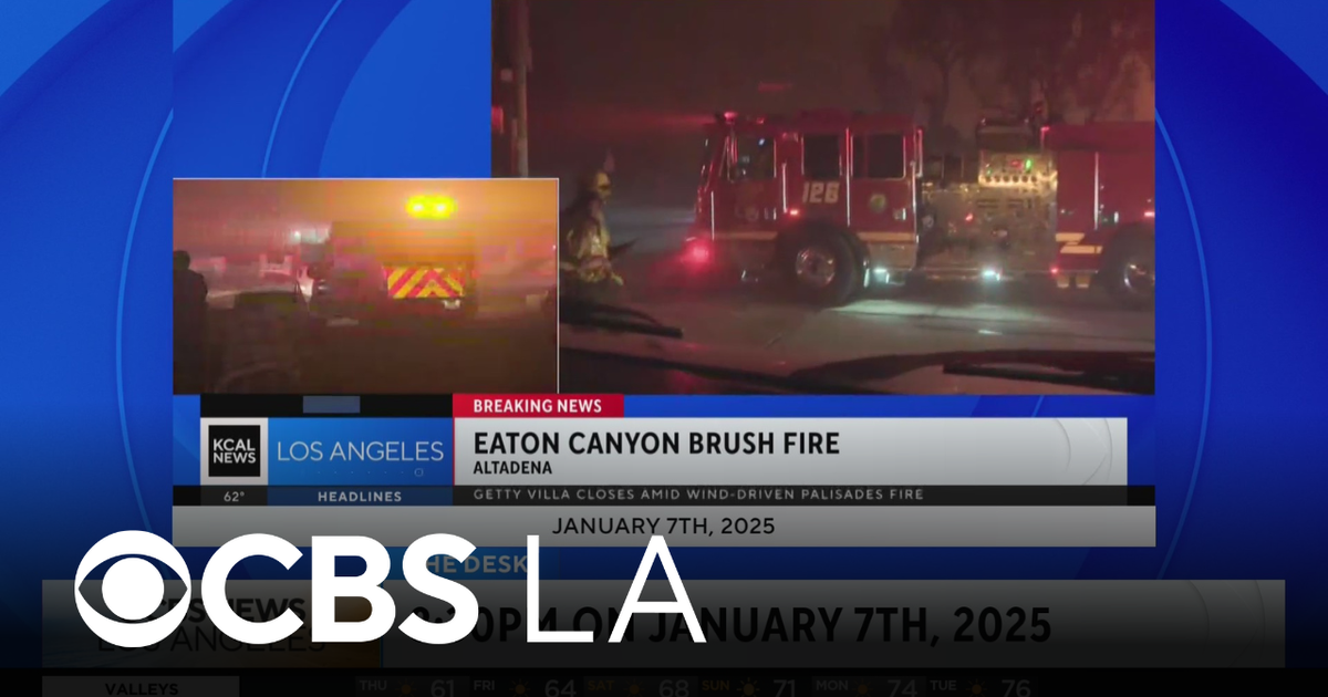Revisiting the night the Eaton Fire broke out one year later - CBS Los ...