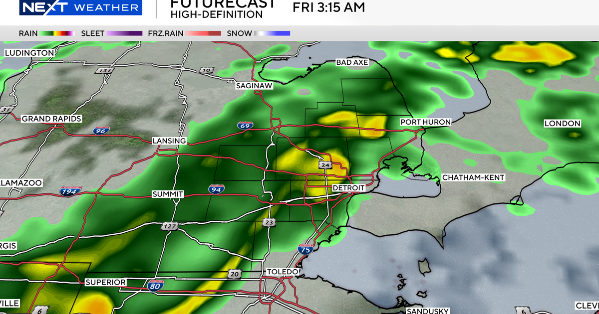Near-record high temperatures, rain in store for Southeast Michigan ...