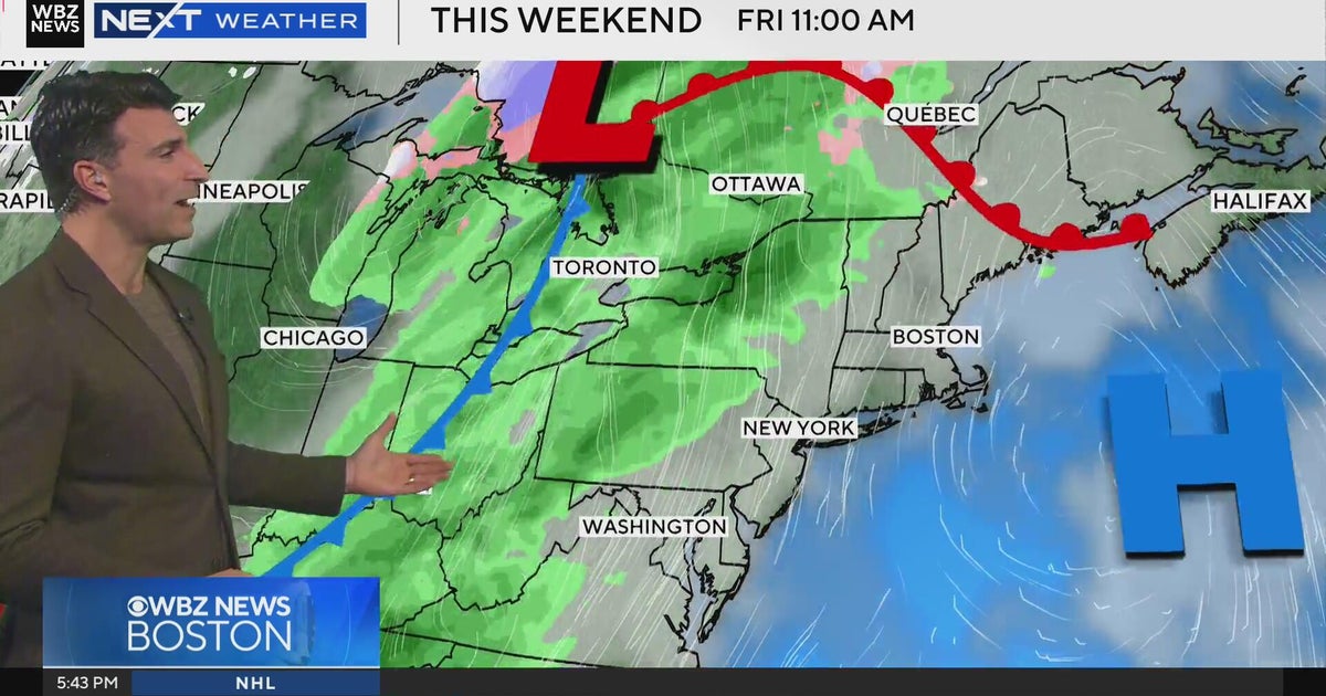 Next Weather: WBZ evening forecast for January 8, 2026 - CBS Boston