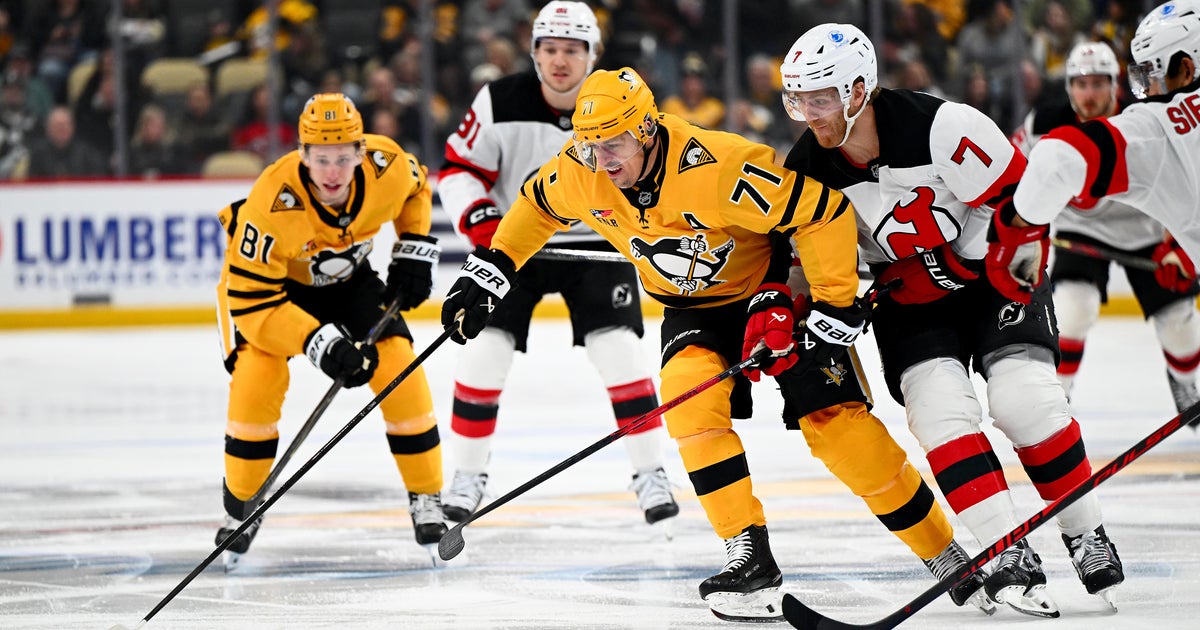Penguins beat Devils for 6th consecutive win - CBS Pittsburgh